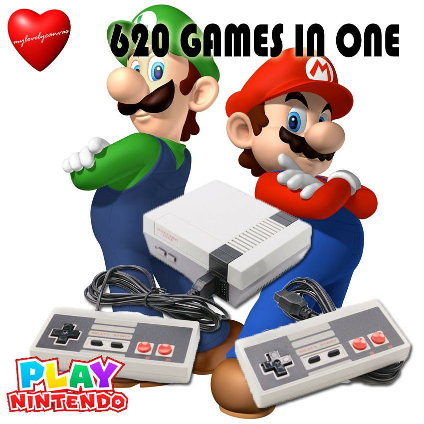 Super Mini TV Game Console. 620 Classic Games in 1. Best Seller.
