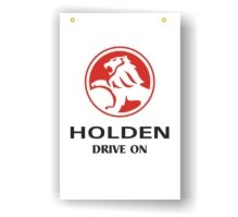 Holden official logo banner flag
