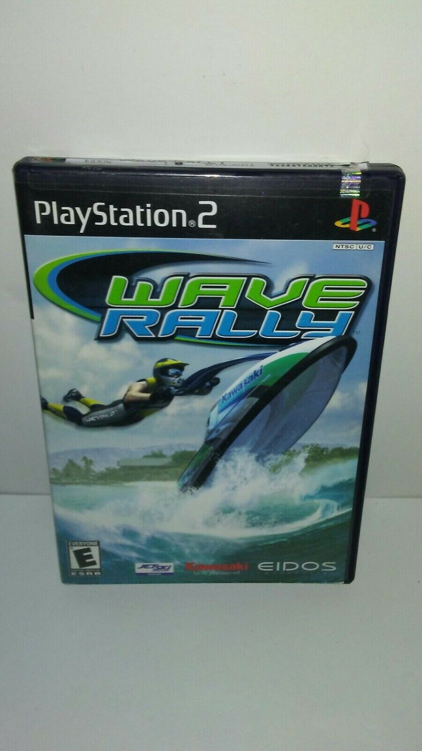 Wave Rally (PlayStation 2, PS2 2001) FACTORY SEAL intact Missing Outer ...