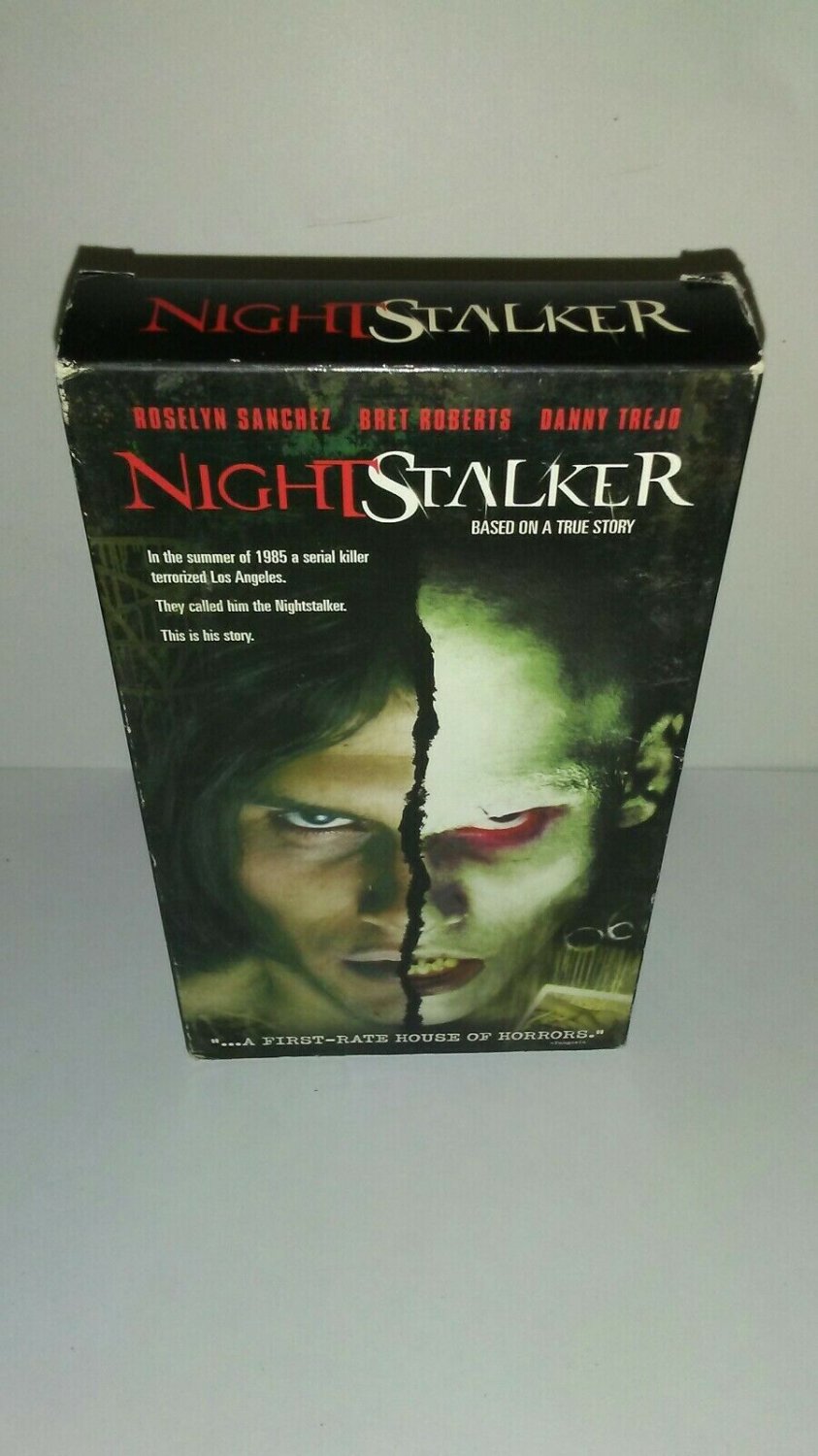 NIGHTSTALKER VHS TRISTAR horror Slasher Richard Ramirez Serial Killer ...