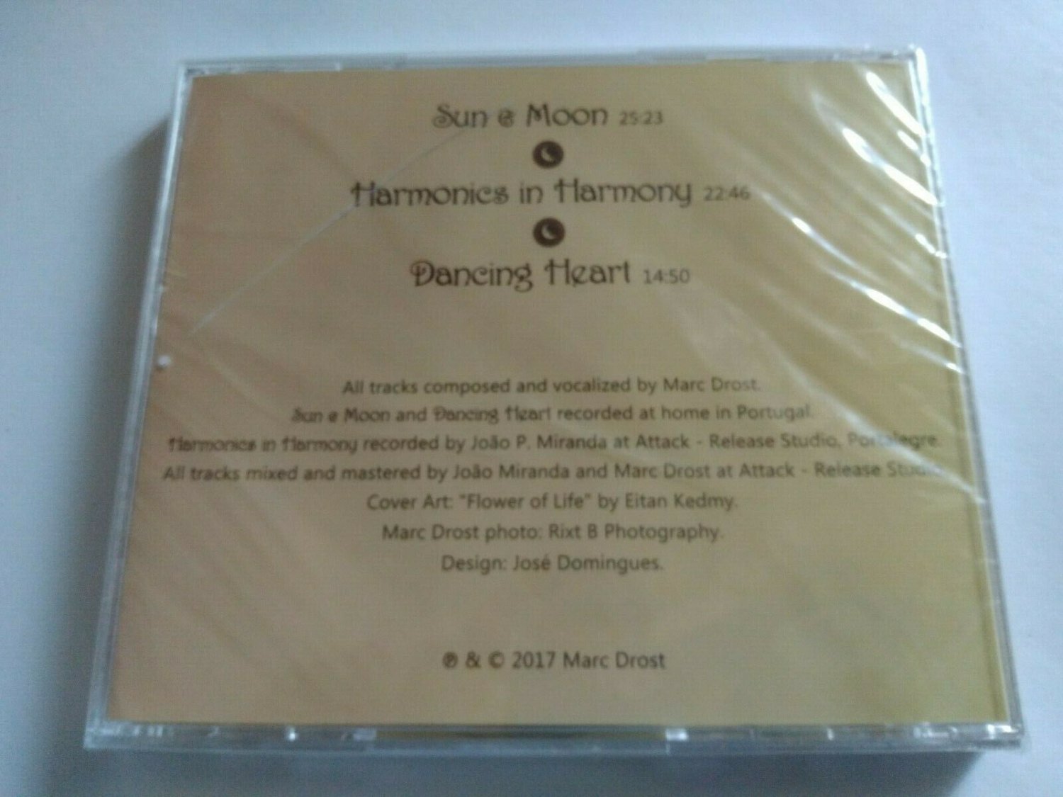 Sun & Moon & Harmonics Marc Drost cd