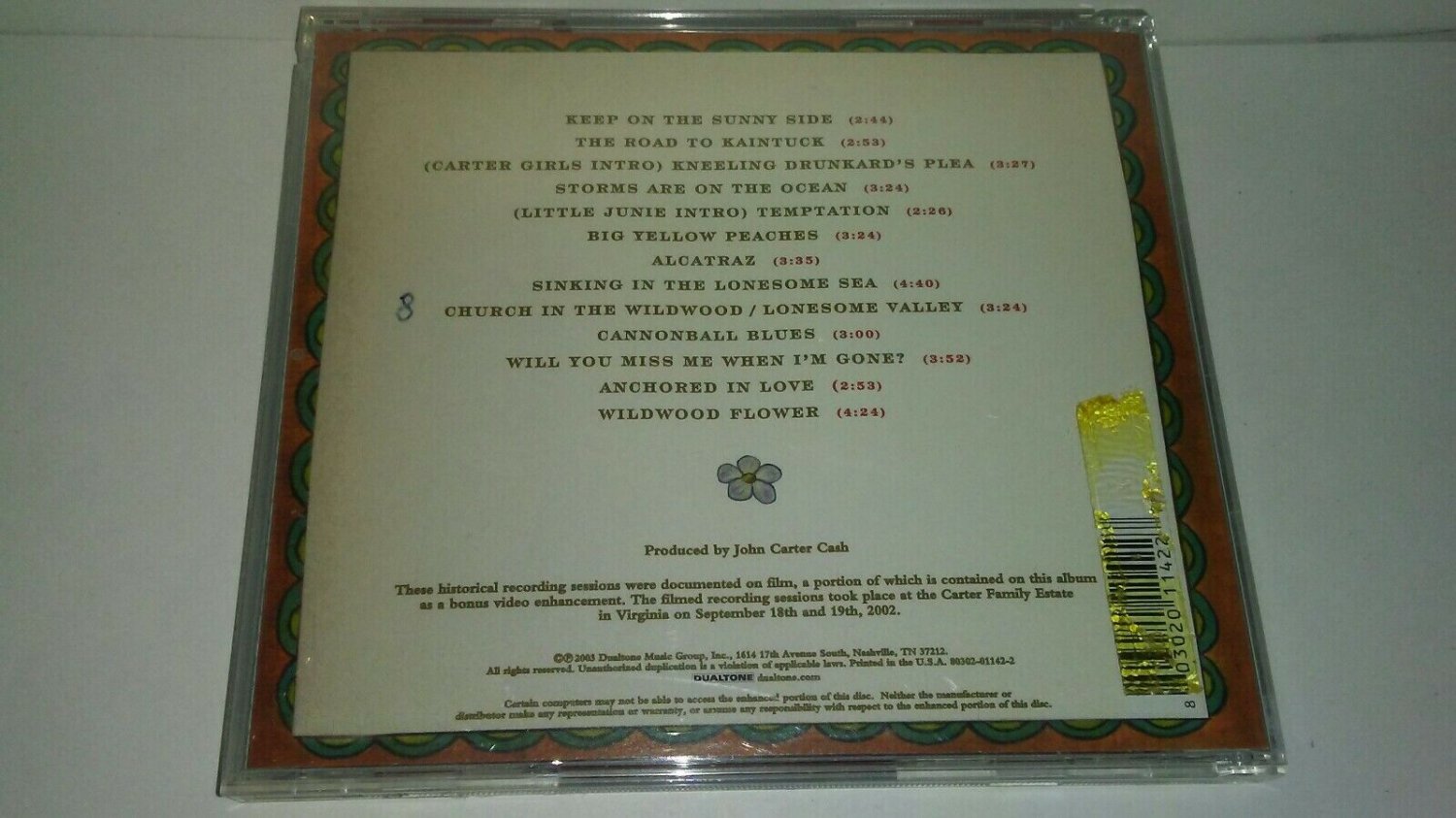 June Carter Cash Wildwood Flower 03 Dualtone CD John Carter Cash Johnny ...