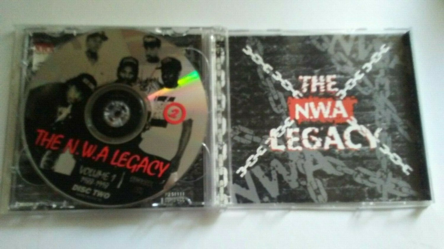 NWA LEGACY Volume 1 | 1988-98 | 2 CD Set | DR Dre, Ice Cube, Easy-E, MC Ren