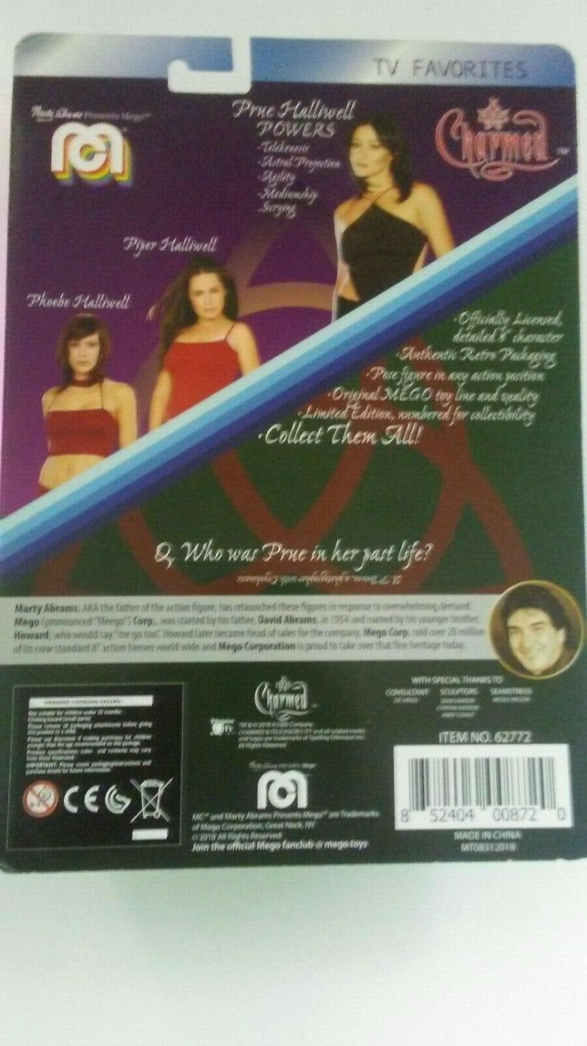 Mego Corp Charmed Prue Halliwell LE 8'' Action Figure Doll LE Shannen ...