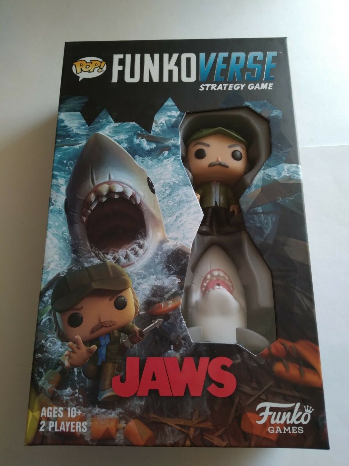 Funkoverse JAWS, 2 Player Strategy Board Game, Expandalone By Funko Games