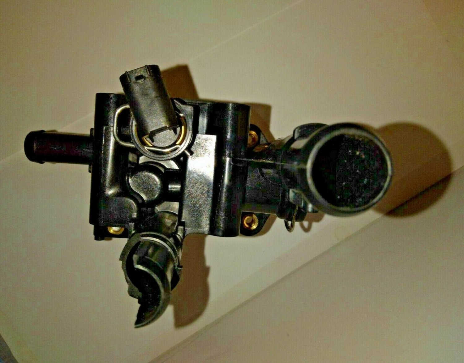 PA66-GF35 Engine Cooling Thermostat Housing Cover+Water Temperature ...