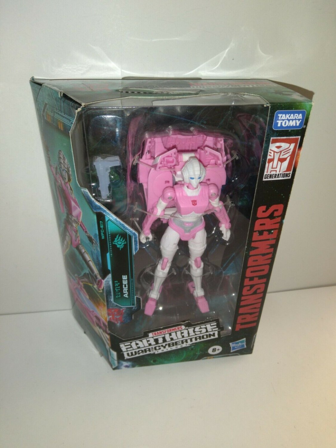 Transformers ARCEE FIGURE Deluxe Class Earthrise War For Cybertron WFC