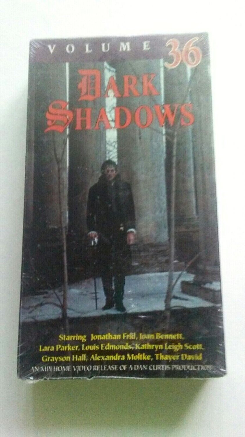 Dark Shadows Volume 36 Vhs SEALED 1990 ABC TV show