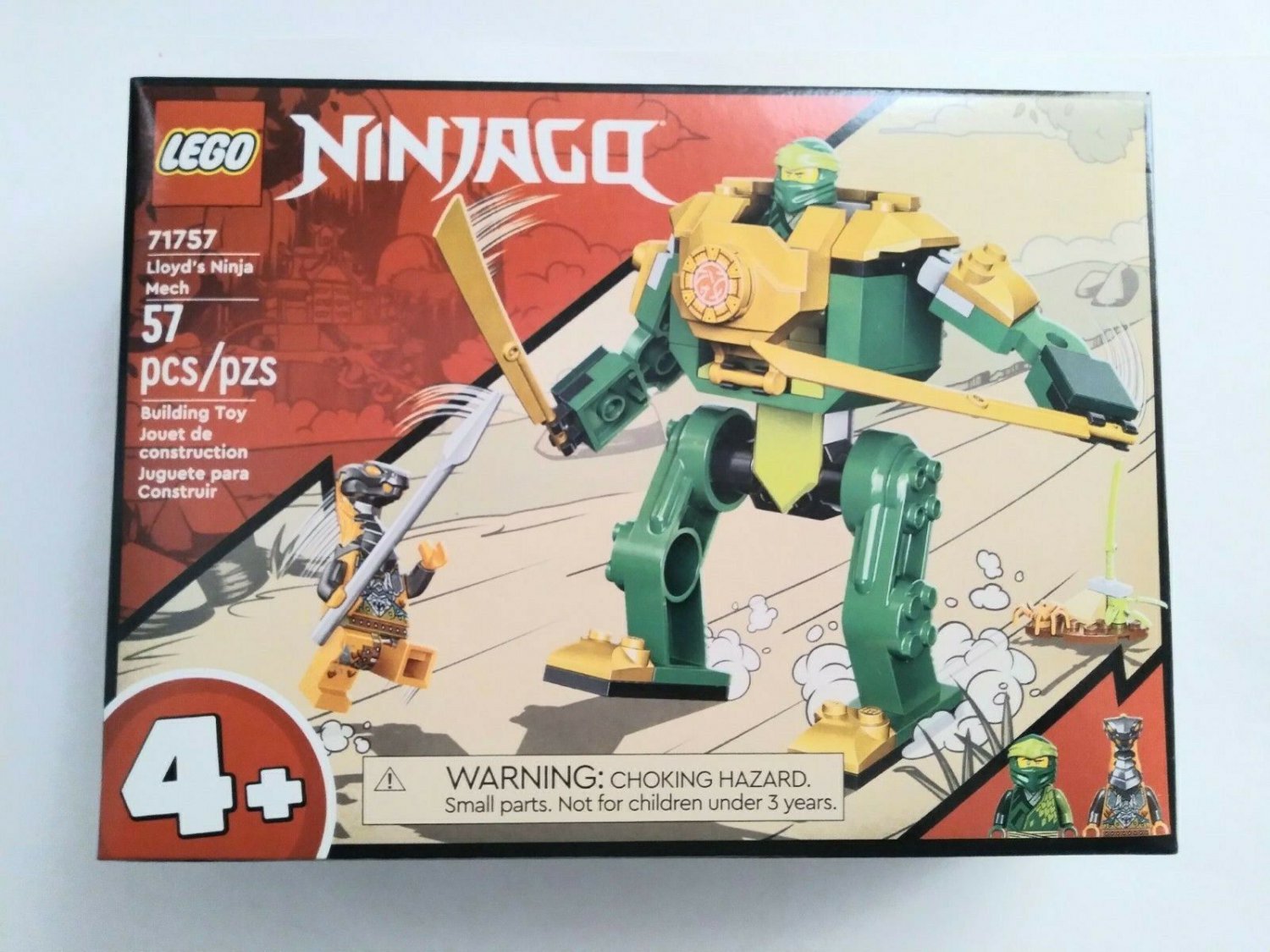 LEGO NINJAGO 2022 LLOYD'S NINJA MECH SET 71757