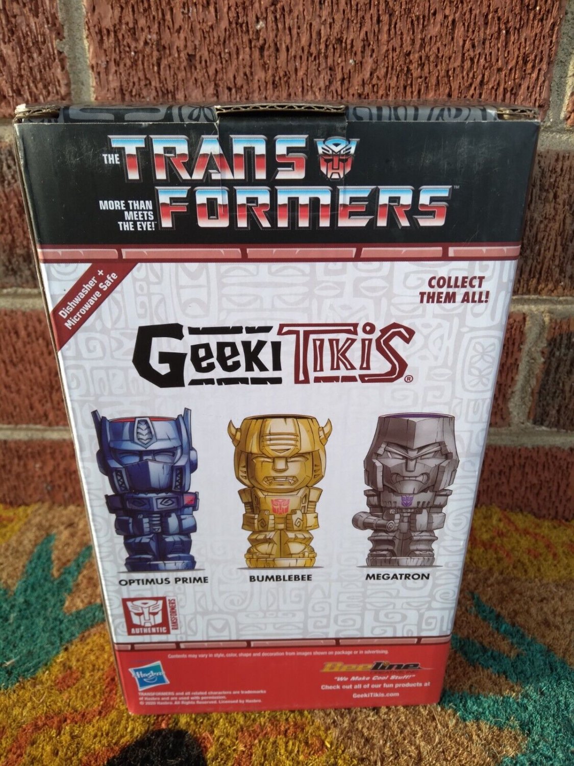 Geeki Tikis Transformers Optimus Prime Tiki Ceramic 18oz Mug New