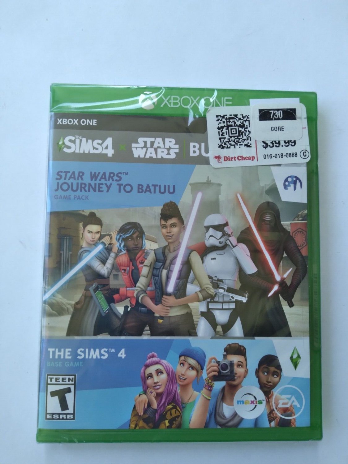 The Sims 4 Star Wars Journey to Batuu Bundle & Base Game (Xbox One) New ...