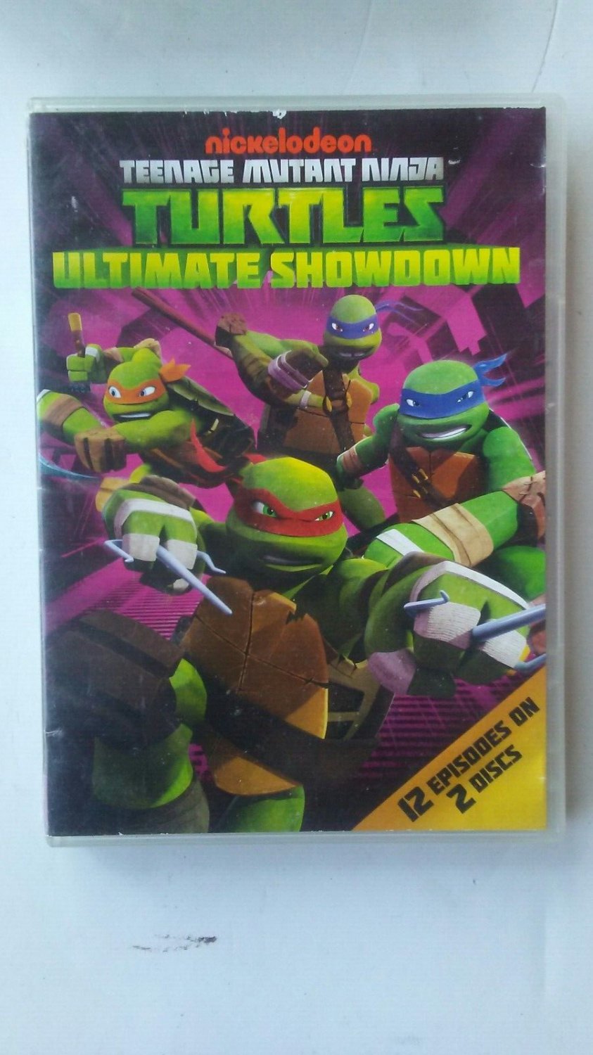 Teenage Mutant Ninja Turtles: Ultimate Showdown DVD 12 Episodes on 2 ...