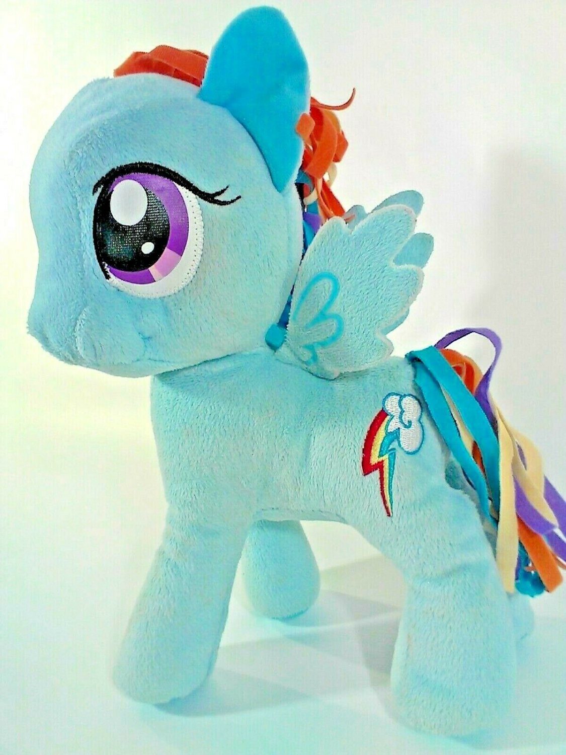 My Little Pony Blue Princess Rainbow Lightning Bolt Funrise Hasbro ...