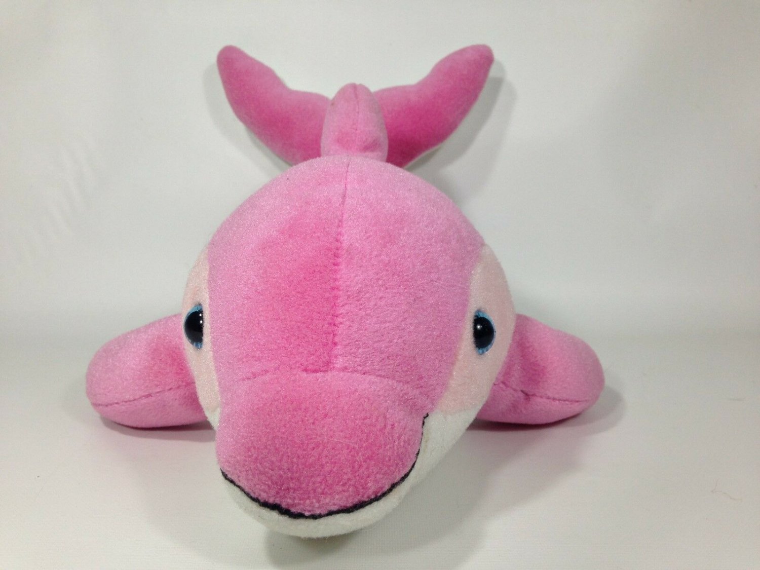 Aurora Pink Dolphin Plush Marine Suffed Animal Bottlenose Ocean Blue ...