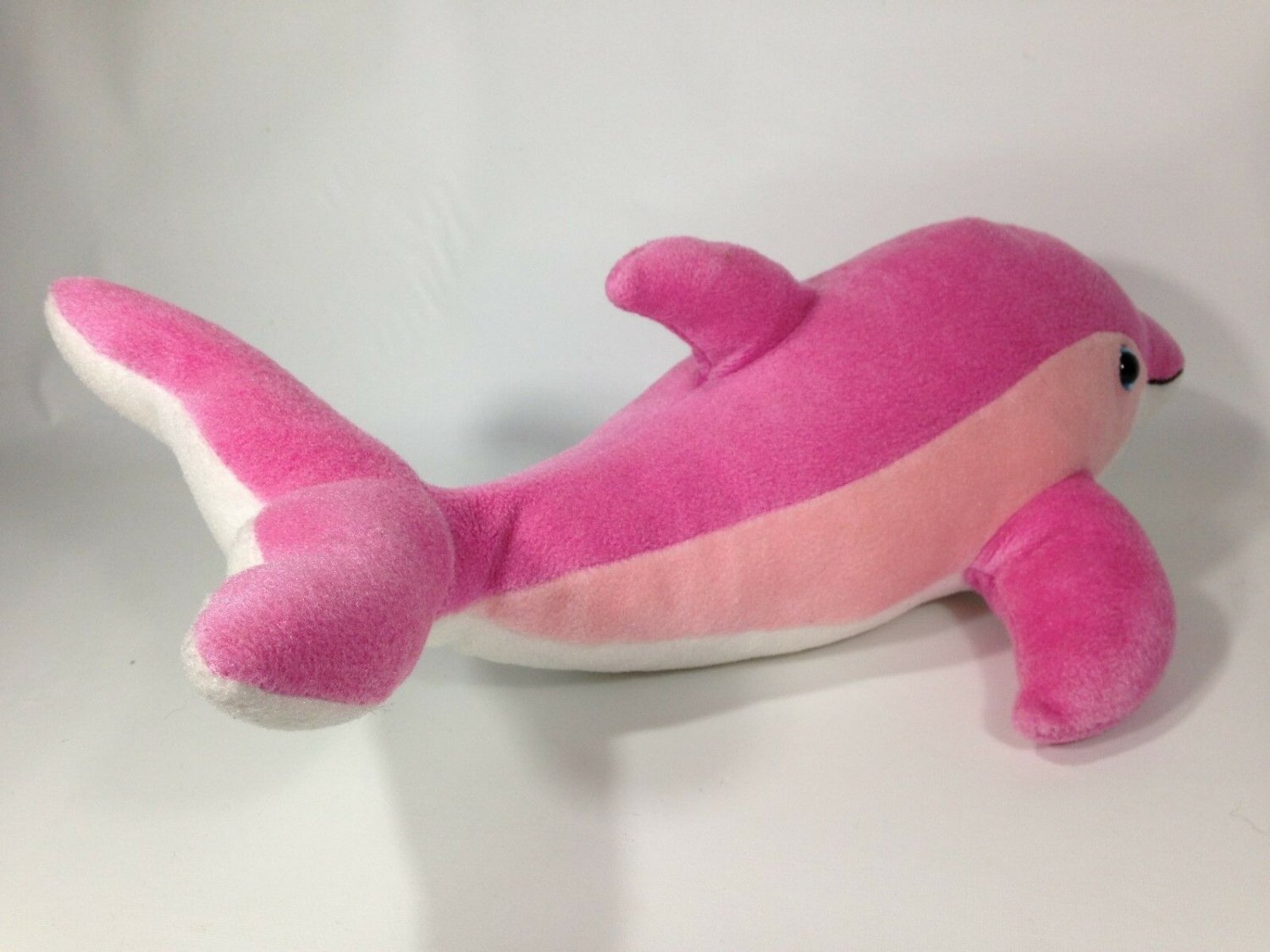 Aurora Pink Dolphin Plush Marine Suffed Animal Bottlenose Ocean Blue ...