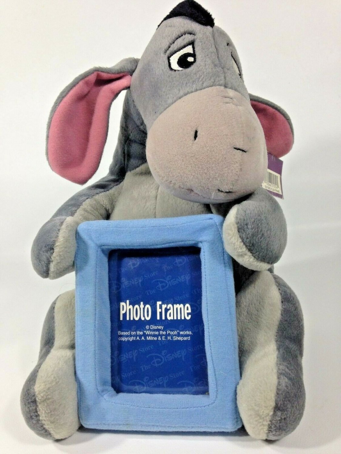 Eeyore Plush Photo Picture Frame 3x4 Disney Store Pooh Friend Stuffed ...