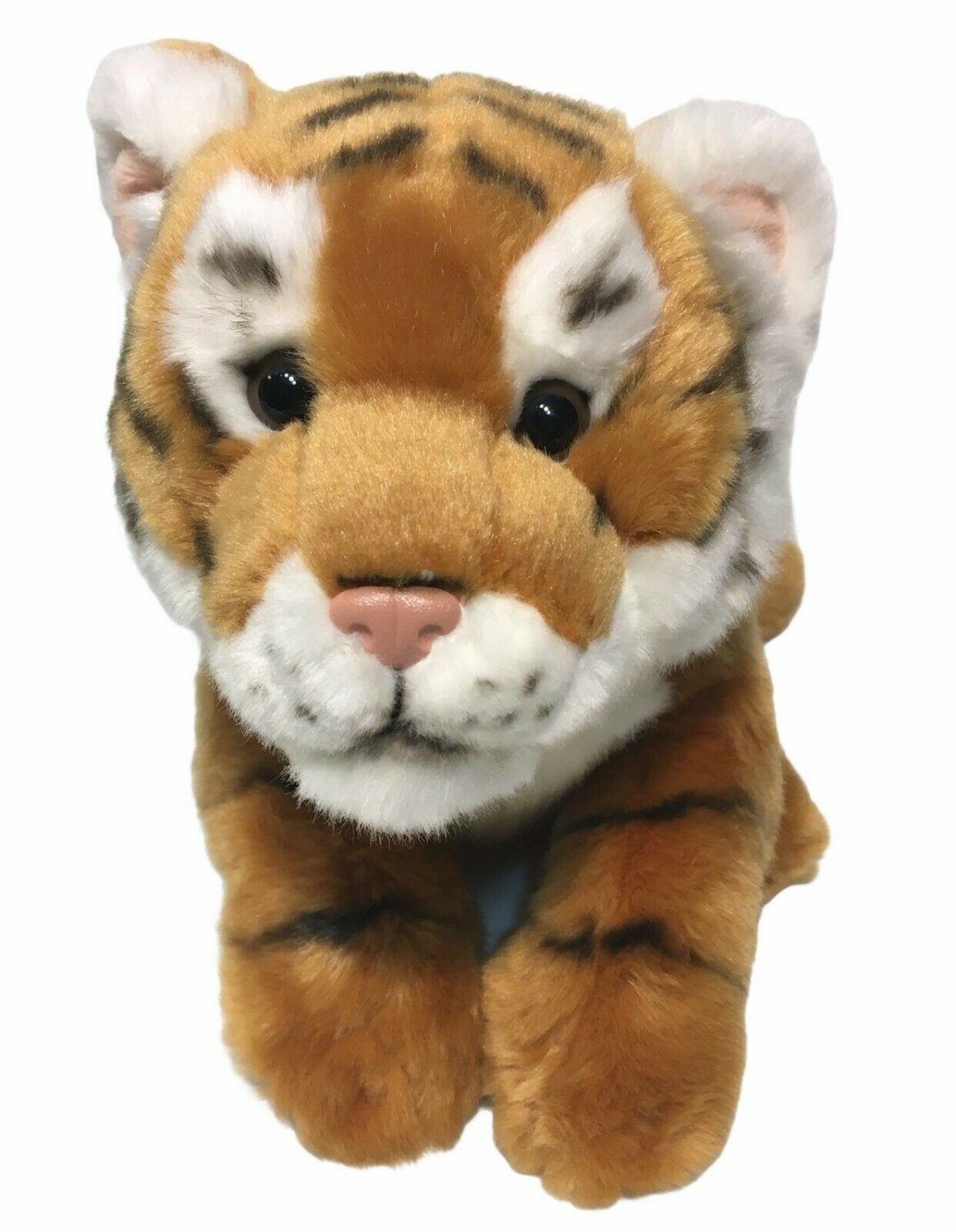 FAO Schwarz Tiger Plush Baby Cub Stuffed Animal Wild Cat Soft Toy 12"