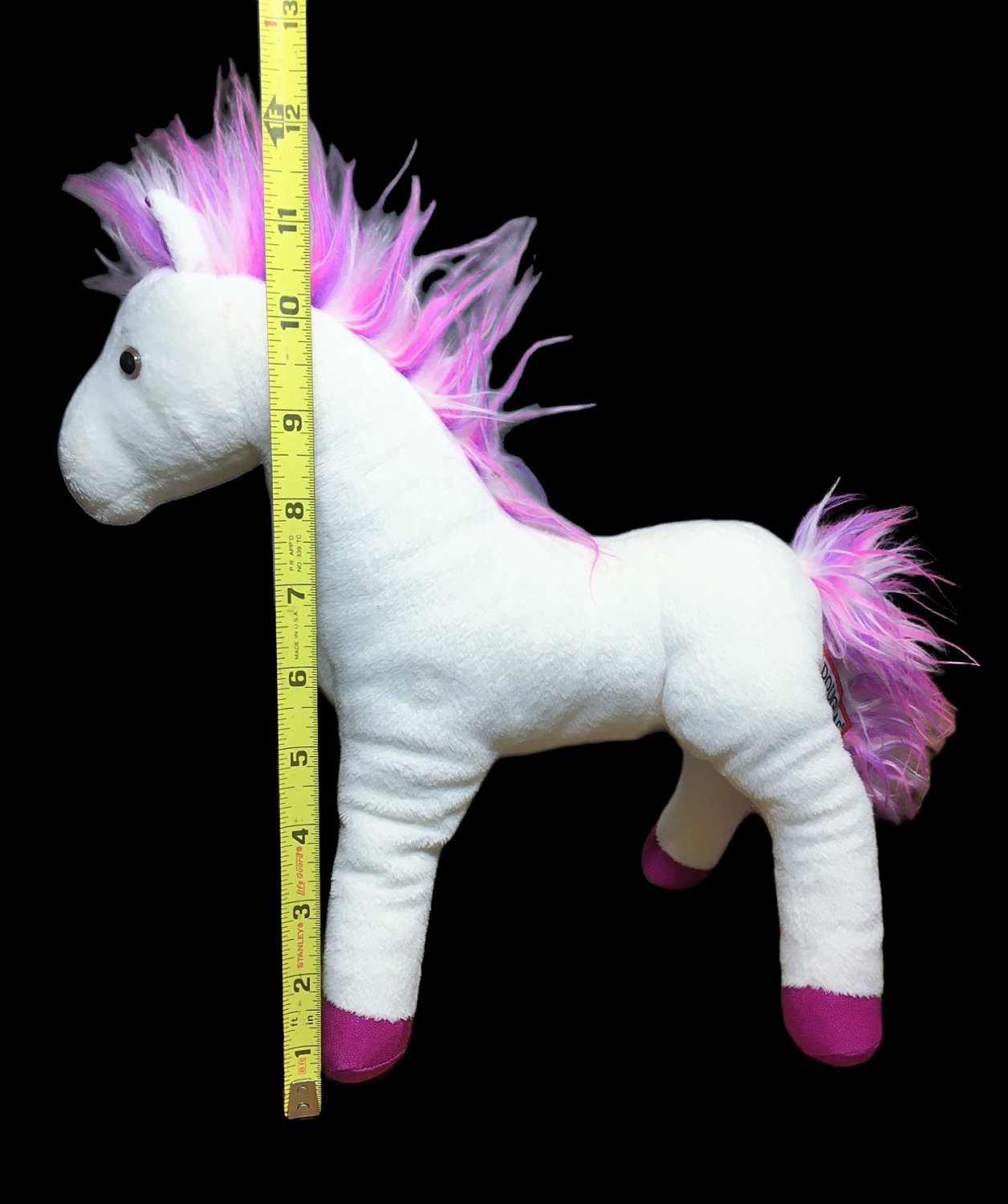 Douglas Cuddle Toys Plush White Horse Rainbow Shooting Star Stuffed ...