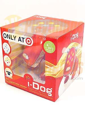 SEGA I-DOG IDOG RED Target Exclusive MP3/CD/IPOD HASBRO