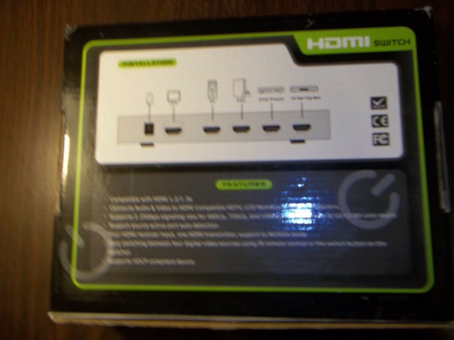 HDMI Multimedia Interface Switch Fuchicomm HS-V3A0-A (4 Port) (E009)