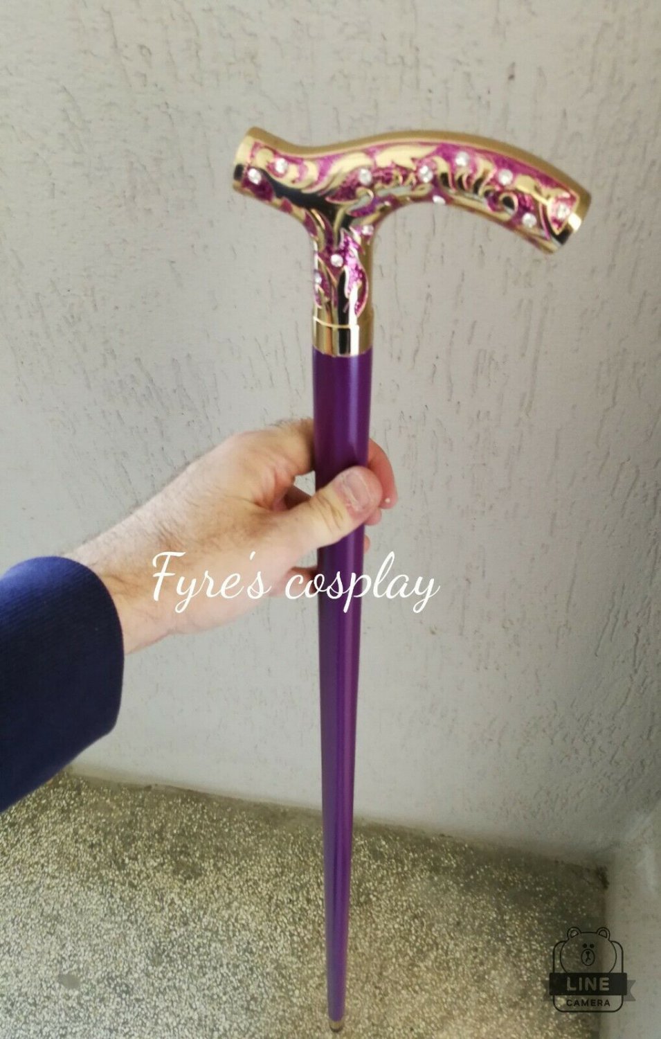 The noble collection Joker suicide squad stick cane