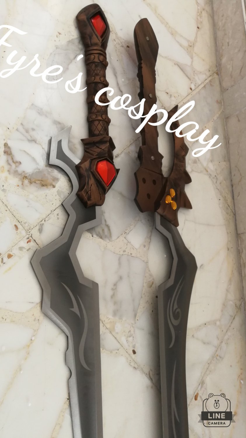 Varian Wrynn's Shalamayne Sword Blade wrynns wrynn video game world of ...