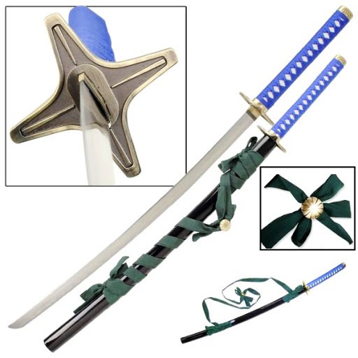 Katana sword Hitsugaya Bleach anime manga Toshiro Katana Epée Zanpakuto ...