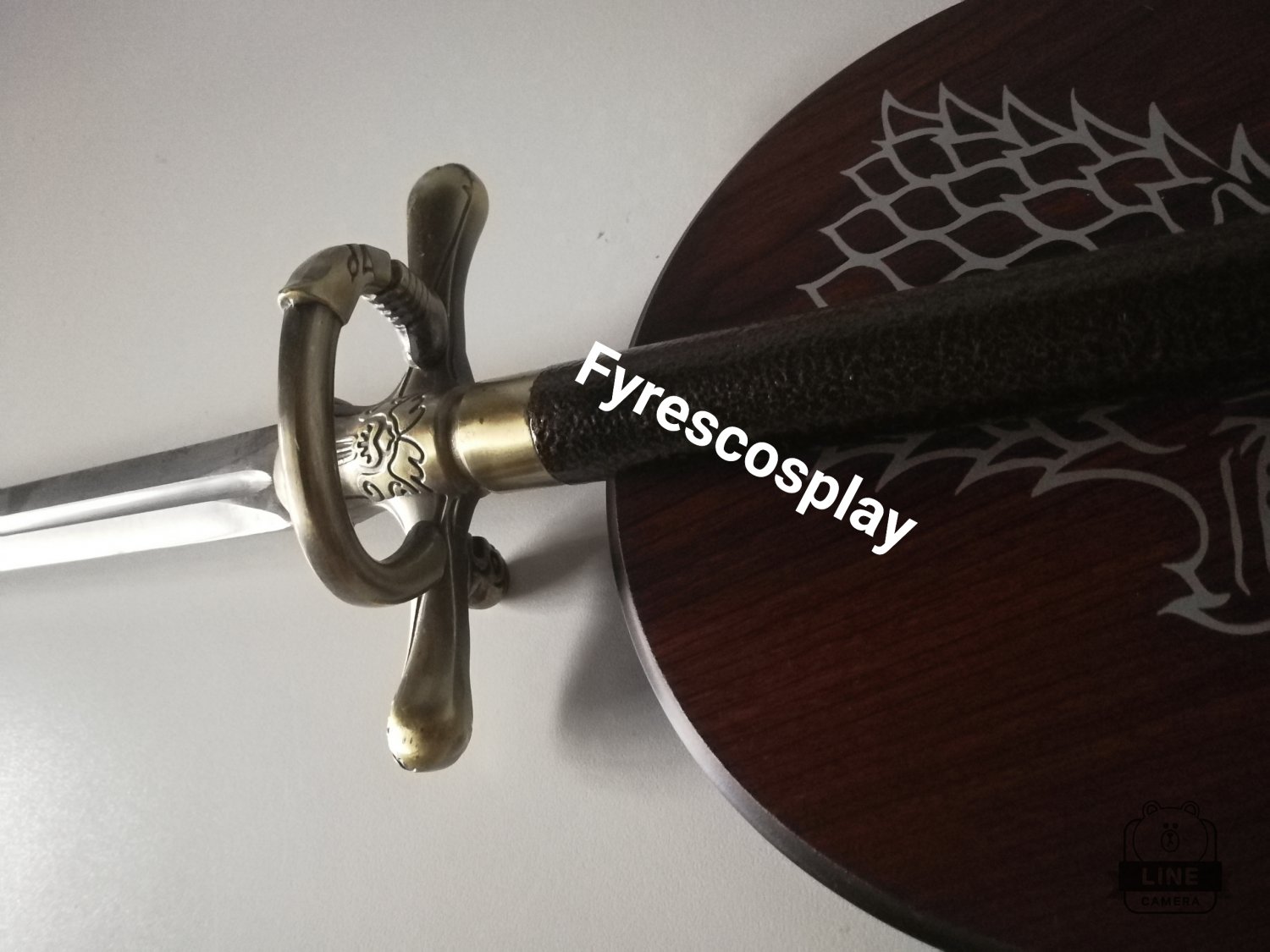 Sword needle Arya Stark's Game of thrones blade with plaque stark