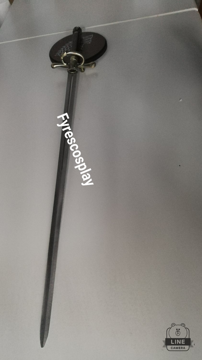 Sword needle Arya Stark's Game of thrones blade with plaque stark