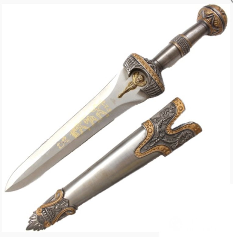 THE ROMAN PUGIO WITH GOLD INSERTS