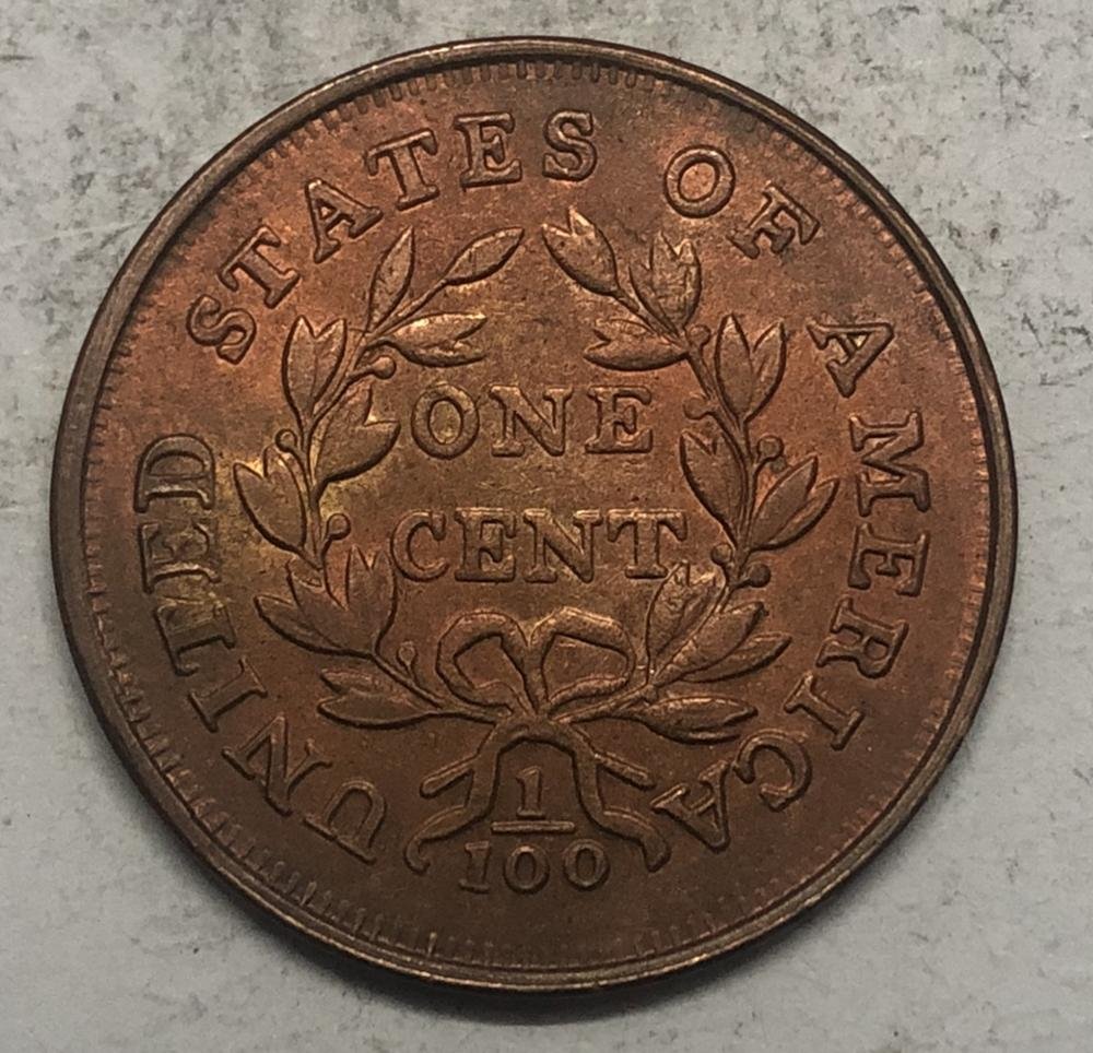 1801 United States Draped Bust Large One Cent Exact Copy Coin