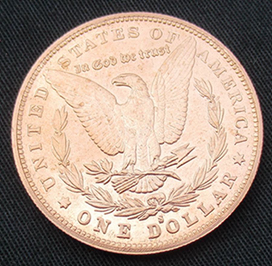 1921-S United States Morgan One Dollar Copper Copy Coin