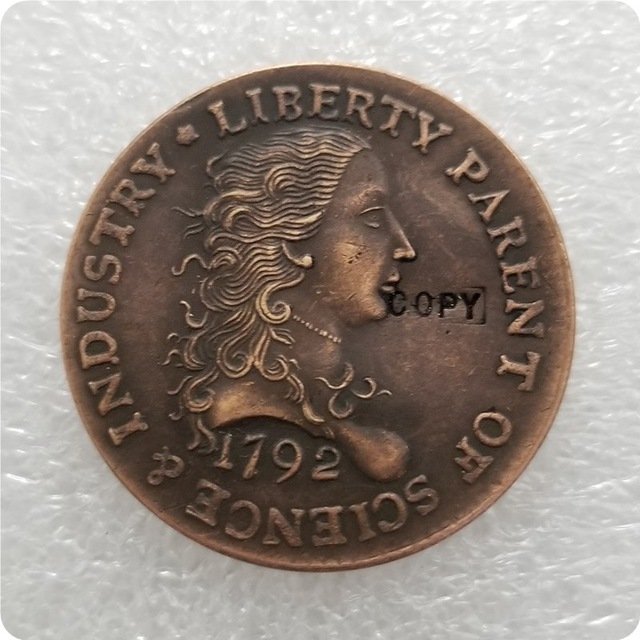 USA 1792 Birch Large Cent Gallery Mint Copy Coin For Collection