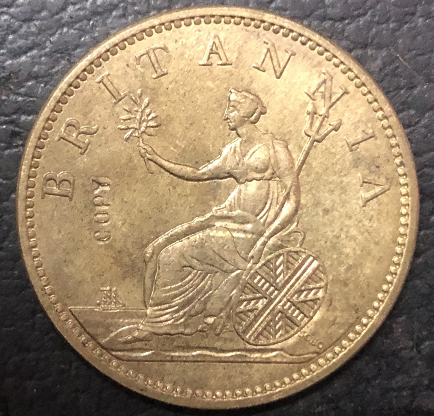 1807 United Kingdom Half Penny - George III Copper Coin