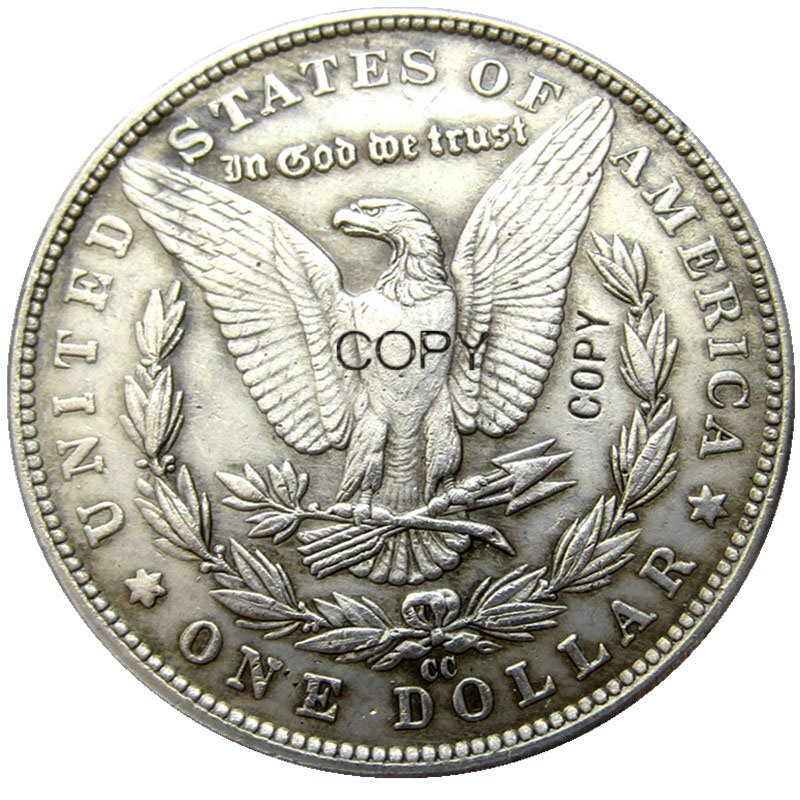 US 1889-CC Morgan Dollar Copy Coin