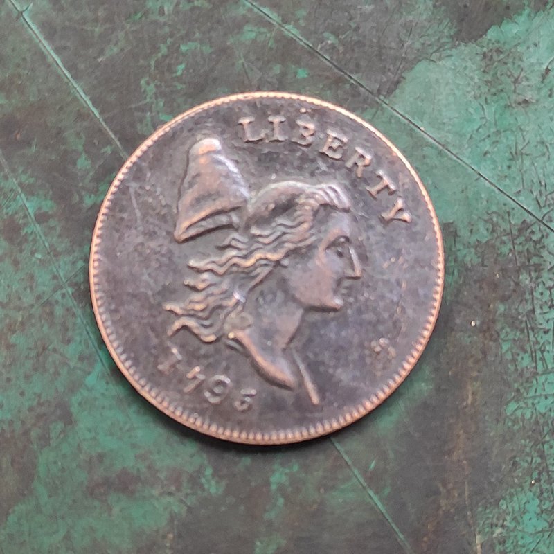 US 1795 Liberty Capped Half Cent Copy Coin