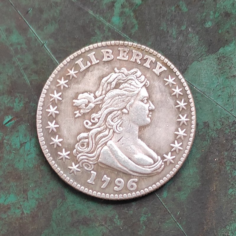 US 1796 Draped Bust Quarters Dollar Copy Coin