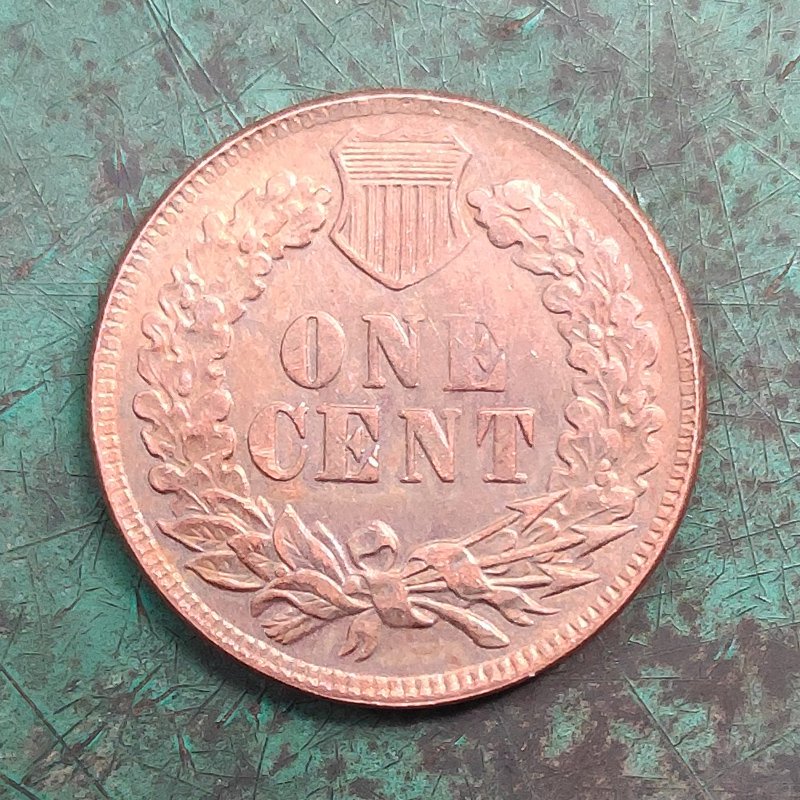 US 1869 Indian Head One Cent Copy Coin