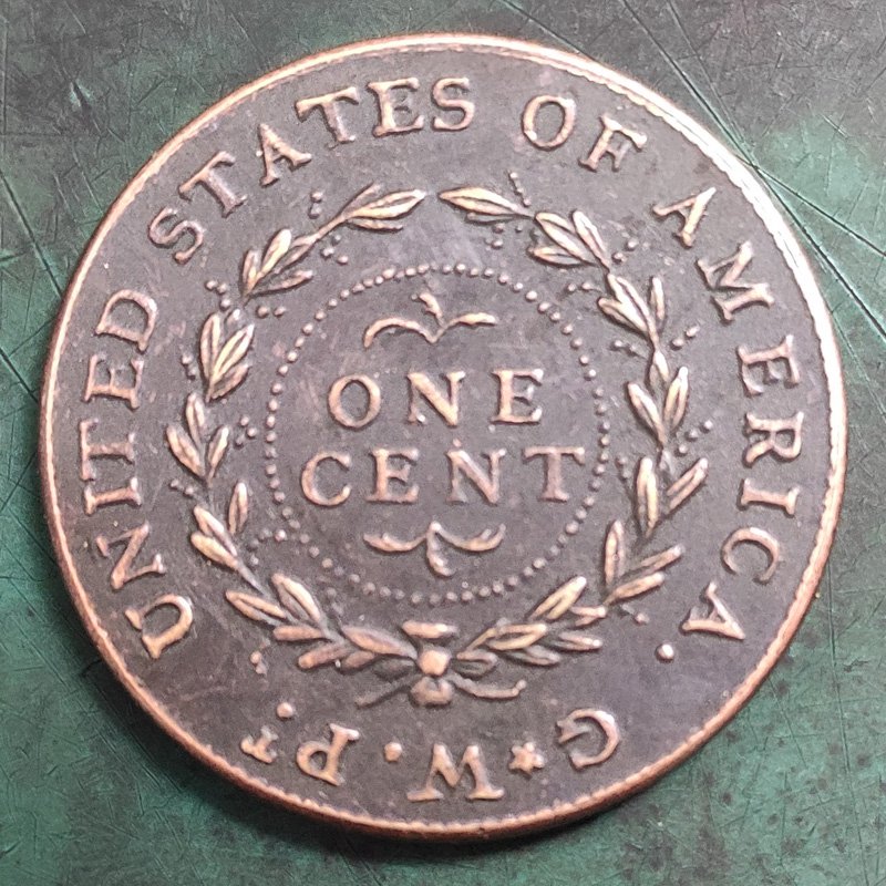 US Coin 1792 Large GWPT Birch One Cent Gallery Mint Copy Coin