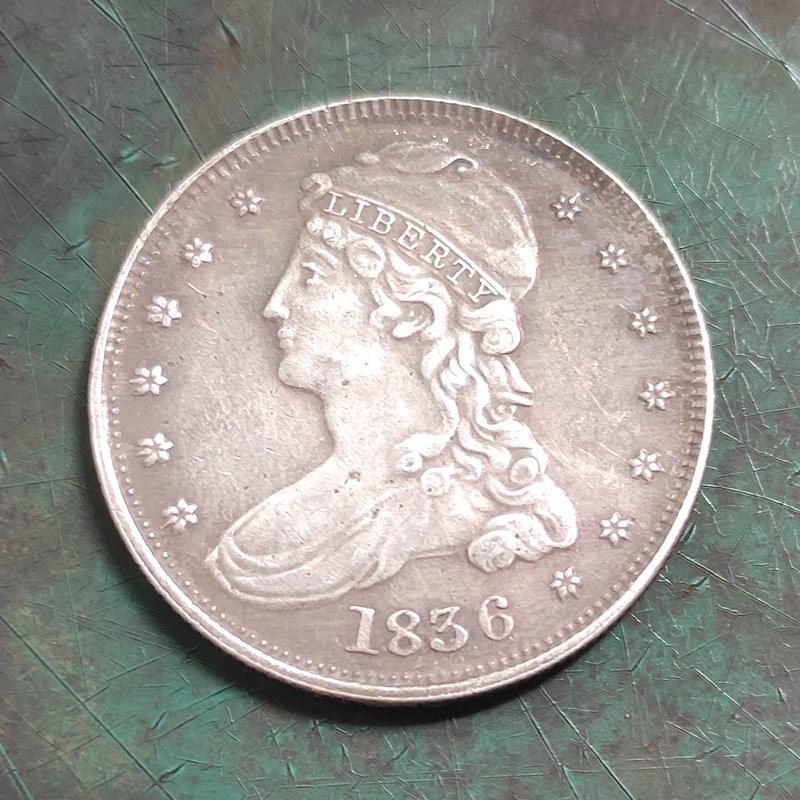 US Coin 1836 Capped Bust 50 Cents Half Dollar Copy Coin