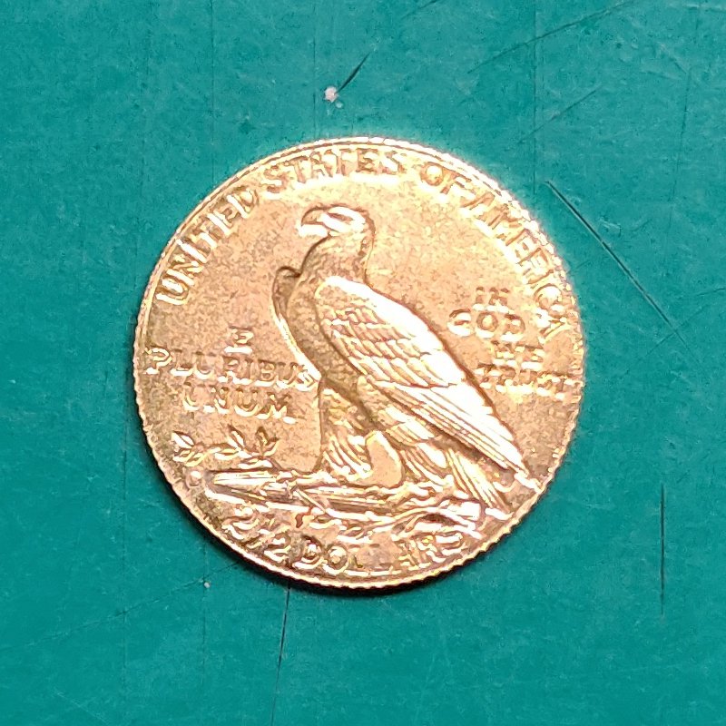 US Coin 1911-D Indian Head $2.5 Quarter Eagle Gold Copy Coin