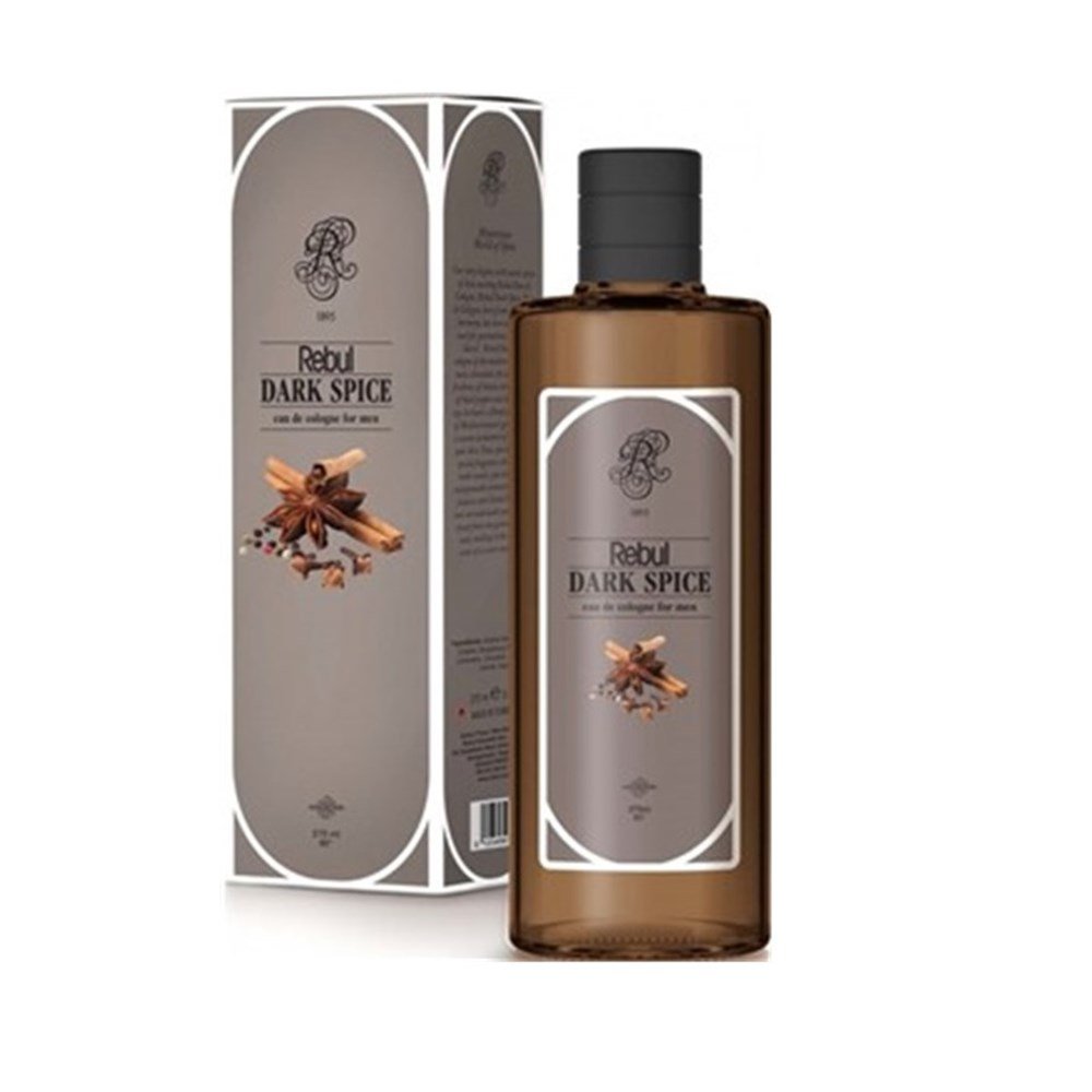 Rebul Turkish Premium Eau De Cologne Dark Spice for Men 270ml / 9 oz in ...