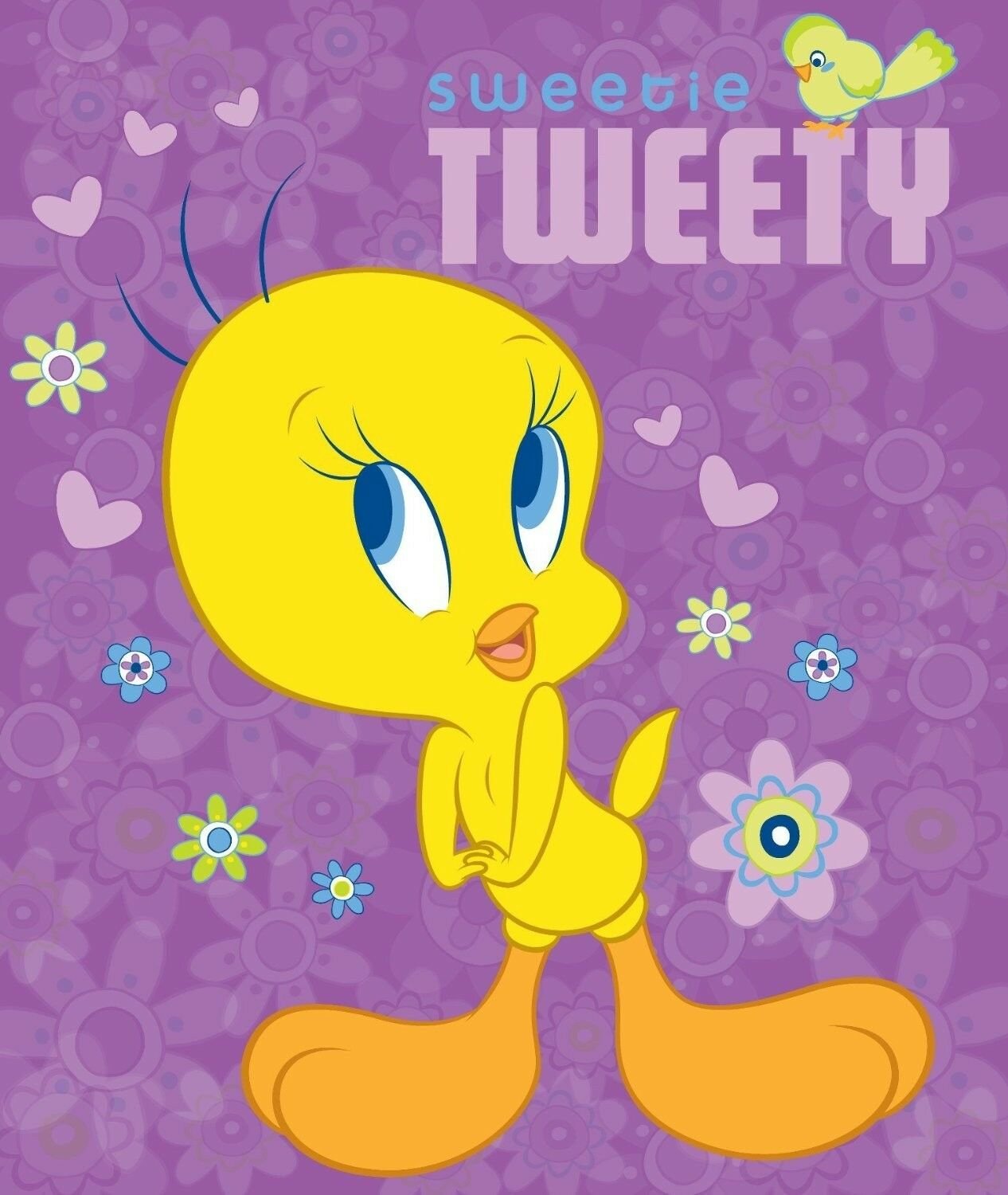 Warner Brother Licensed Looney Tunes Tweety Bird Sweetie Area Rug ...