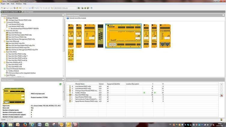 Pilz Software Safety Circuit Configuration Tool PNOZmulti Configurator ...