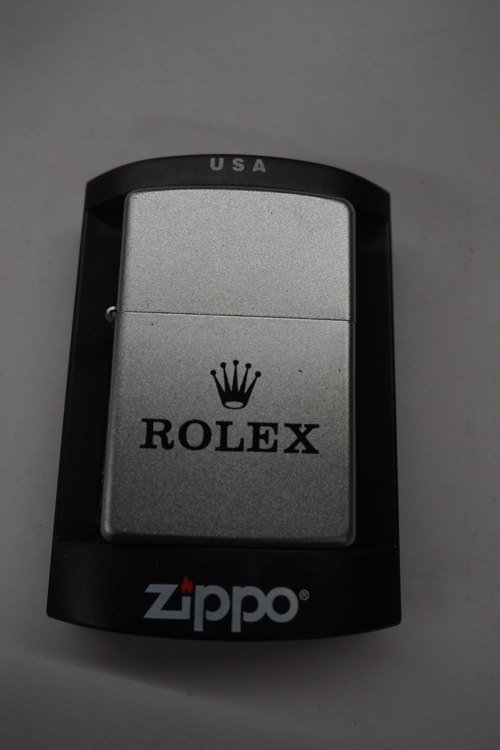 Rare Rolex Logo Zippo Lighter FREE INTERNATIONAL SHIPPING