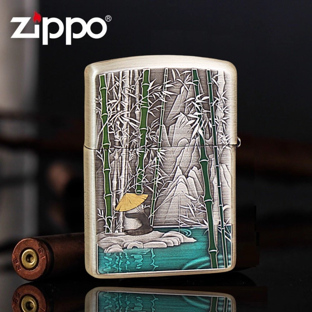 Armor Kung Fu Panda Metal Fire Zippo Lighter