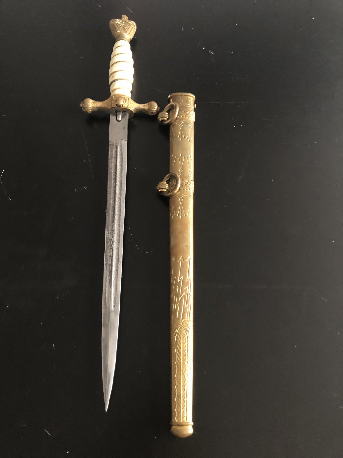 WW2 WWII Naval German dagger original