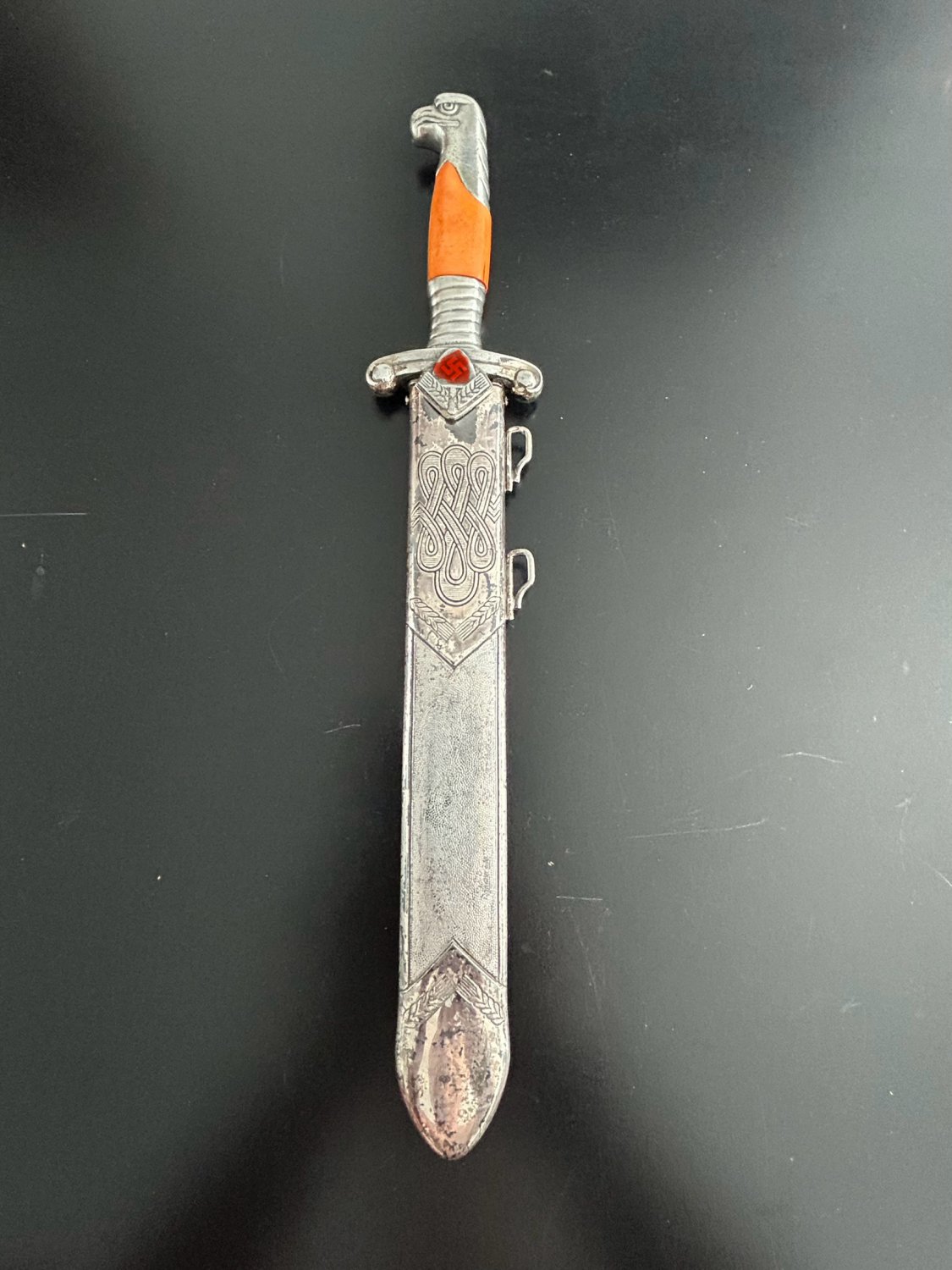 Sold WW2 German dagger RAD leader original