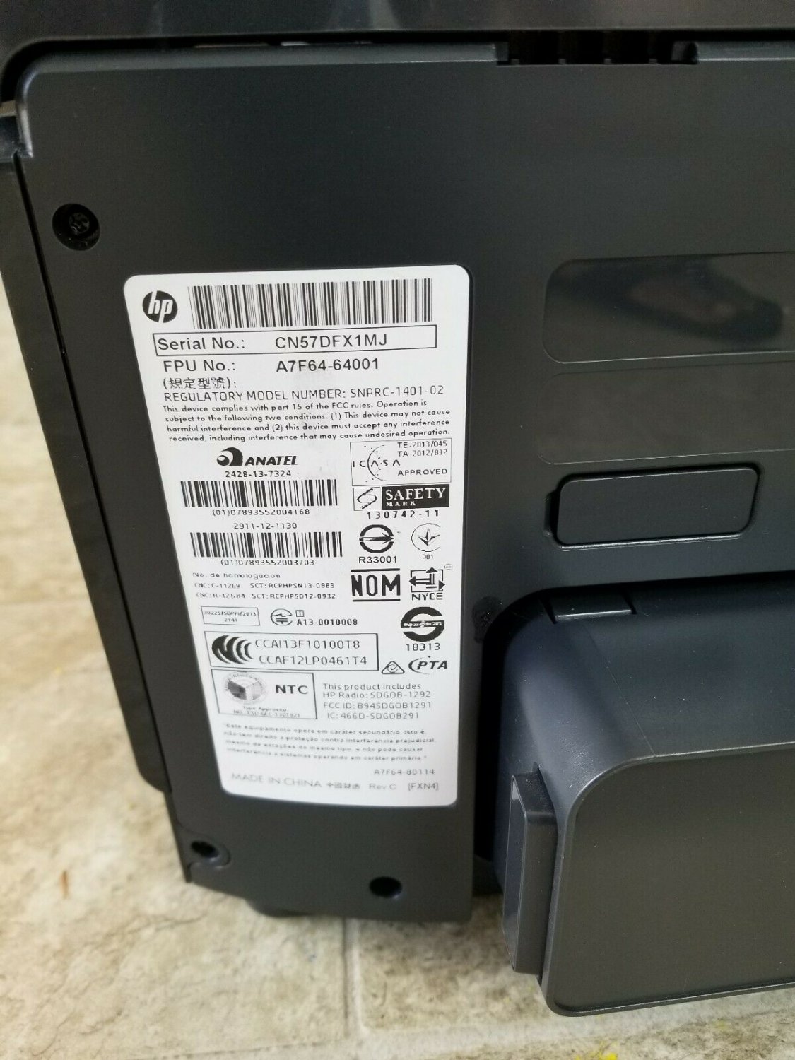 HP Officejet Pro 8610 All-In-One Inkjet Printer