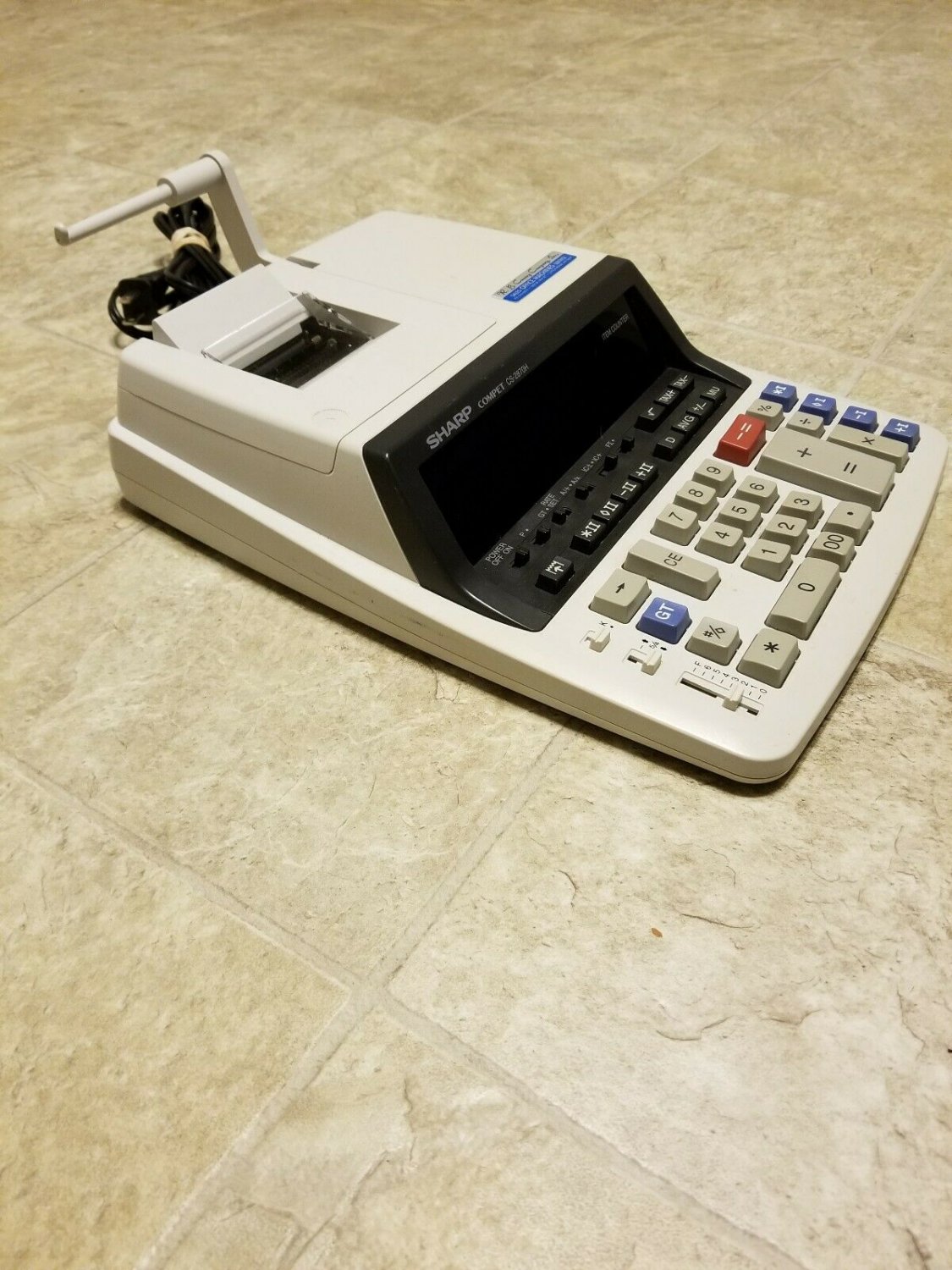 SHARP COMPET CS-2870H ELECTRIC CALCULATOR